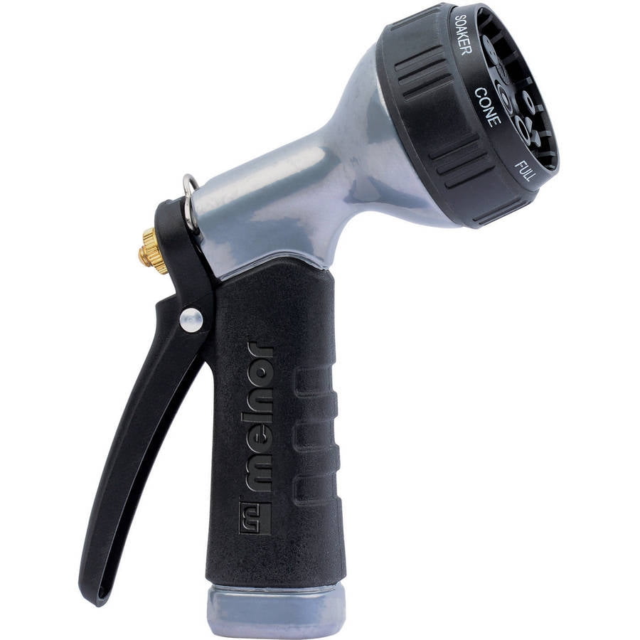 Melnor Metal Rear-Trigger Multi-Pattern Nozzle - Walmart.com