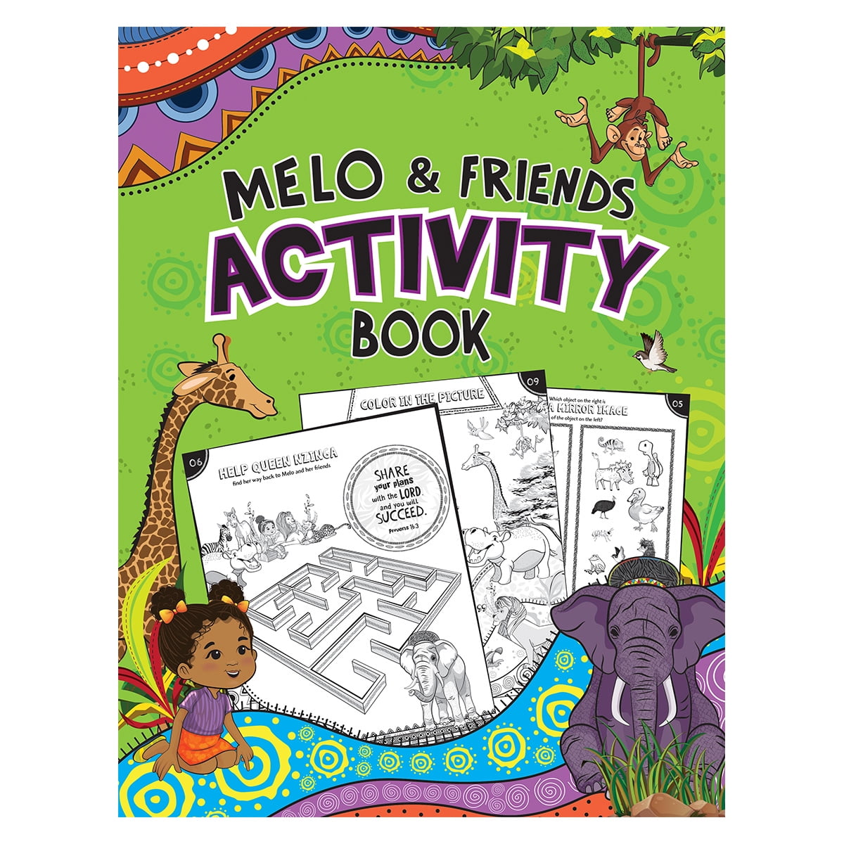 Melo and Friends - Activity Book - Walmart.com