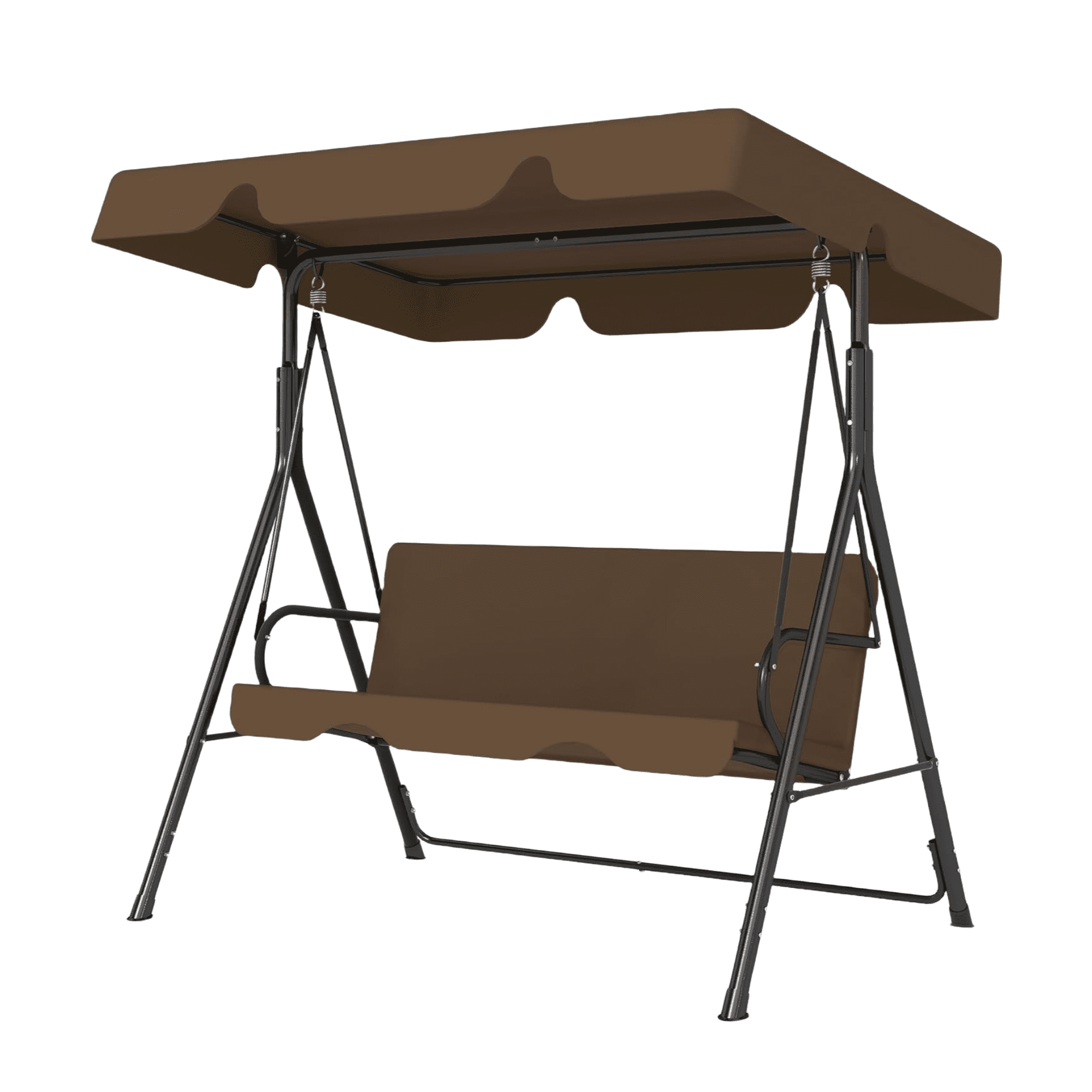 Melocadol, Outdoor Porch Swing Glider, 3 Seats, Canopy - Walmart.com