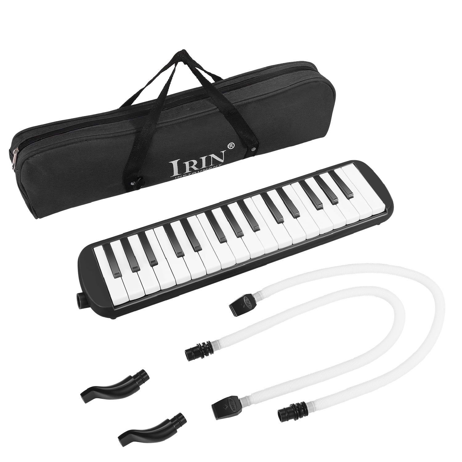Melodica 32 Key (Black) Pianica Blow Piano Keyboard Harmonica Wind ...