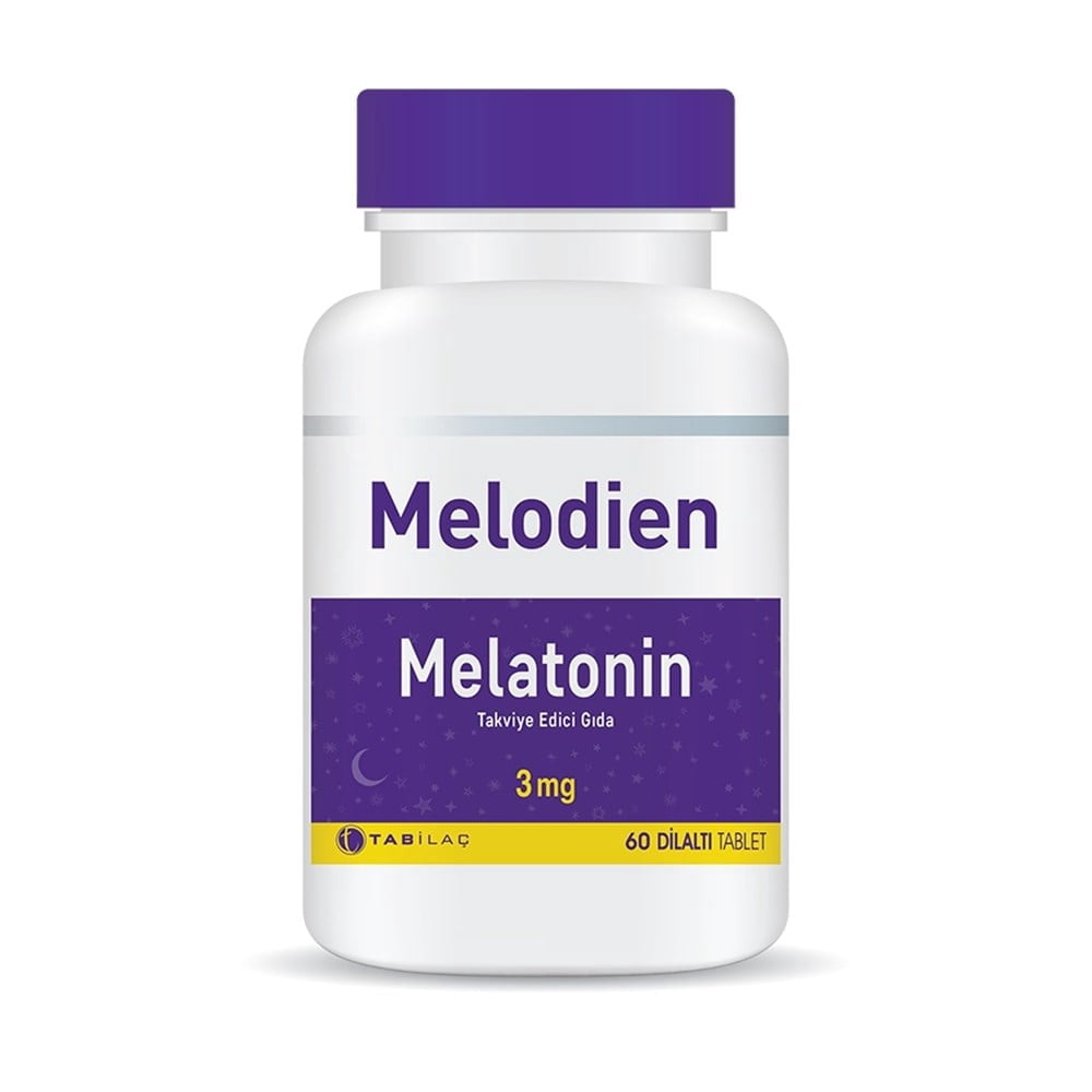 Melodien Melatonin 3 mg 60 Sublingual Tablets - Walmart.com