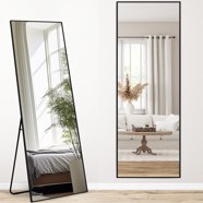 BEAUTYPEAK 76"x 35" Oversized Full Length Mirror Arch Standing Floor ...