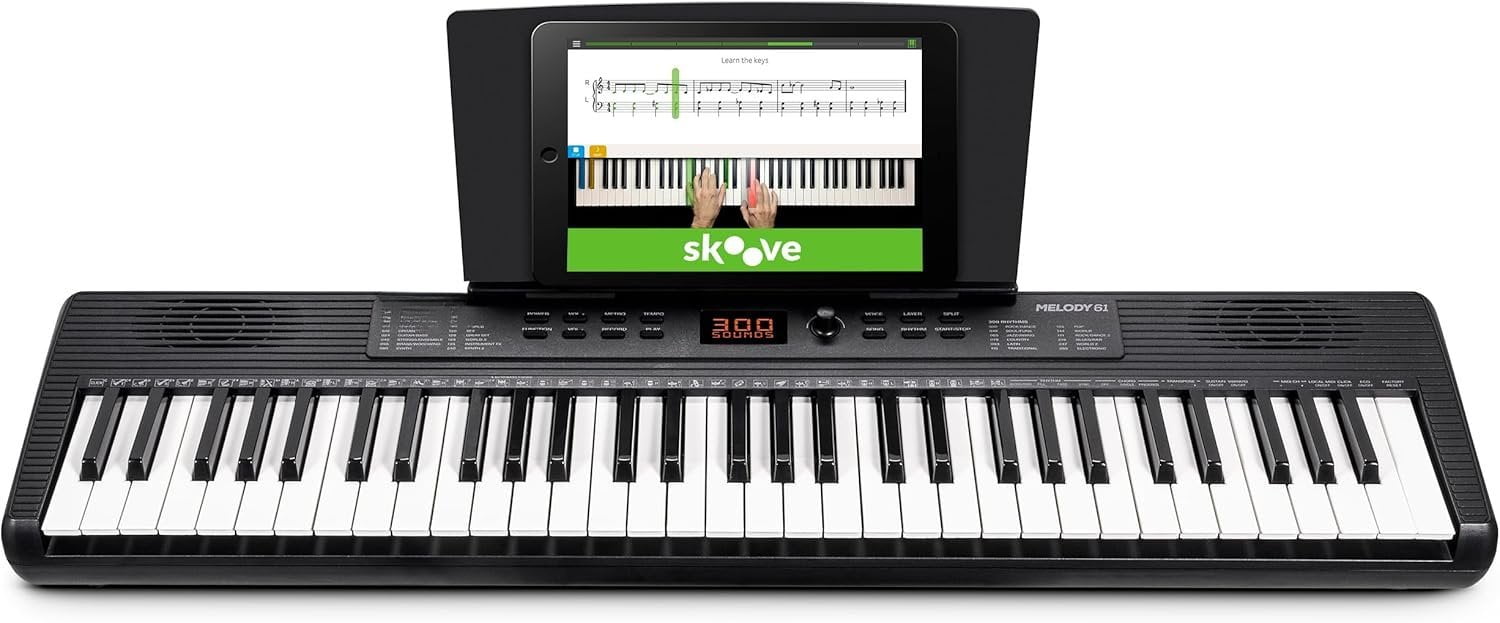 Melody 61 MK4 Keyboard Piano for Beginners with 61 Speakers, Tablet ...
