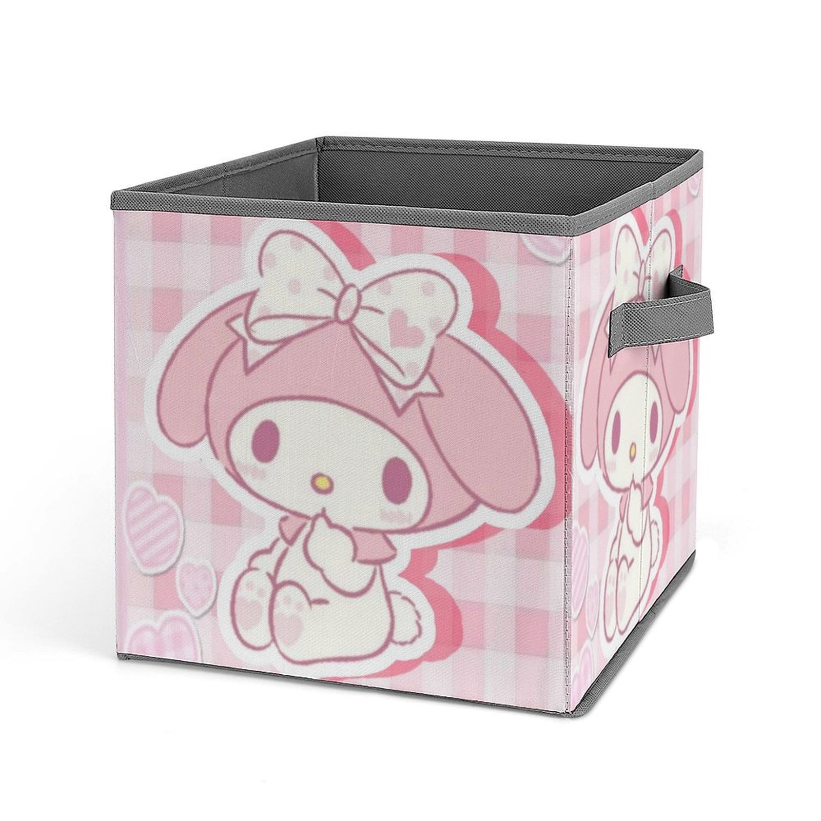Melody Anime Cartoon Cube Storage Bins for Shelves, Fabric Collapsible ...