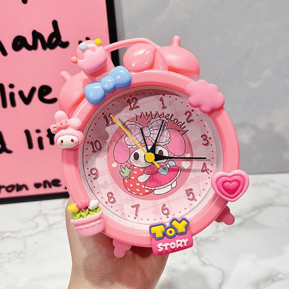 Melody Cute Alien-Themed Digital Alarm Clock for Kids - Desk Clock ...