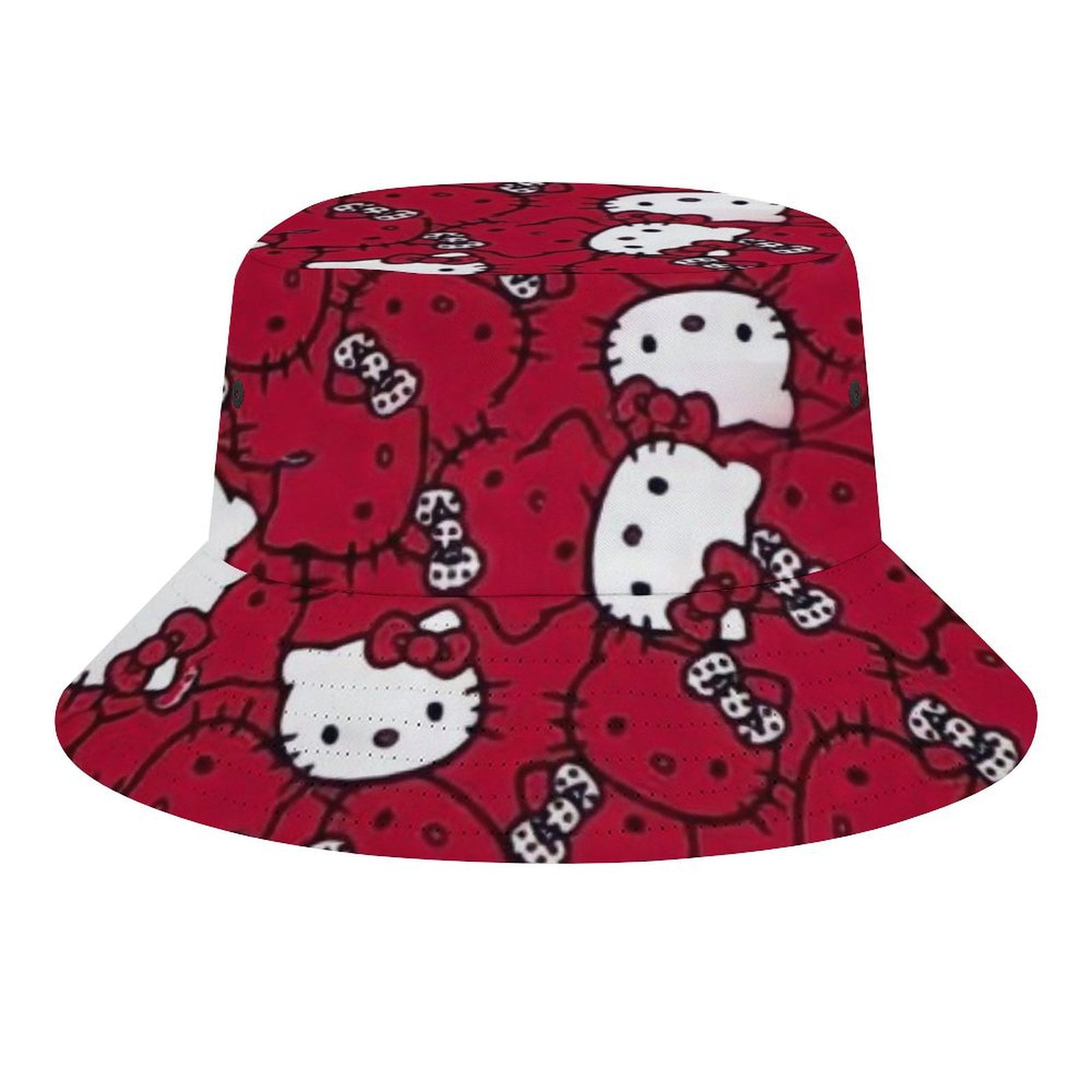 Melody Hello Kitty Bucket Hat for Women Men Teens, Adjustable Travel Summer Beach Fisherman Cap ...