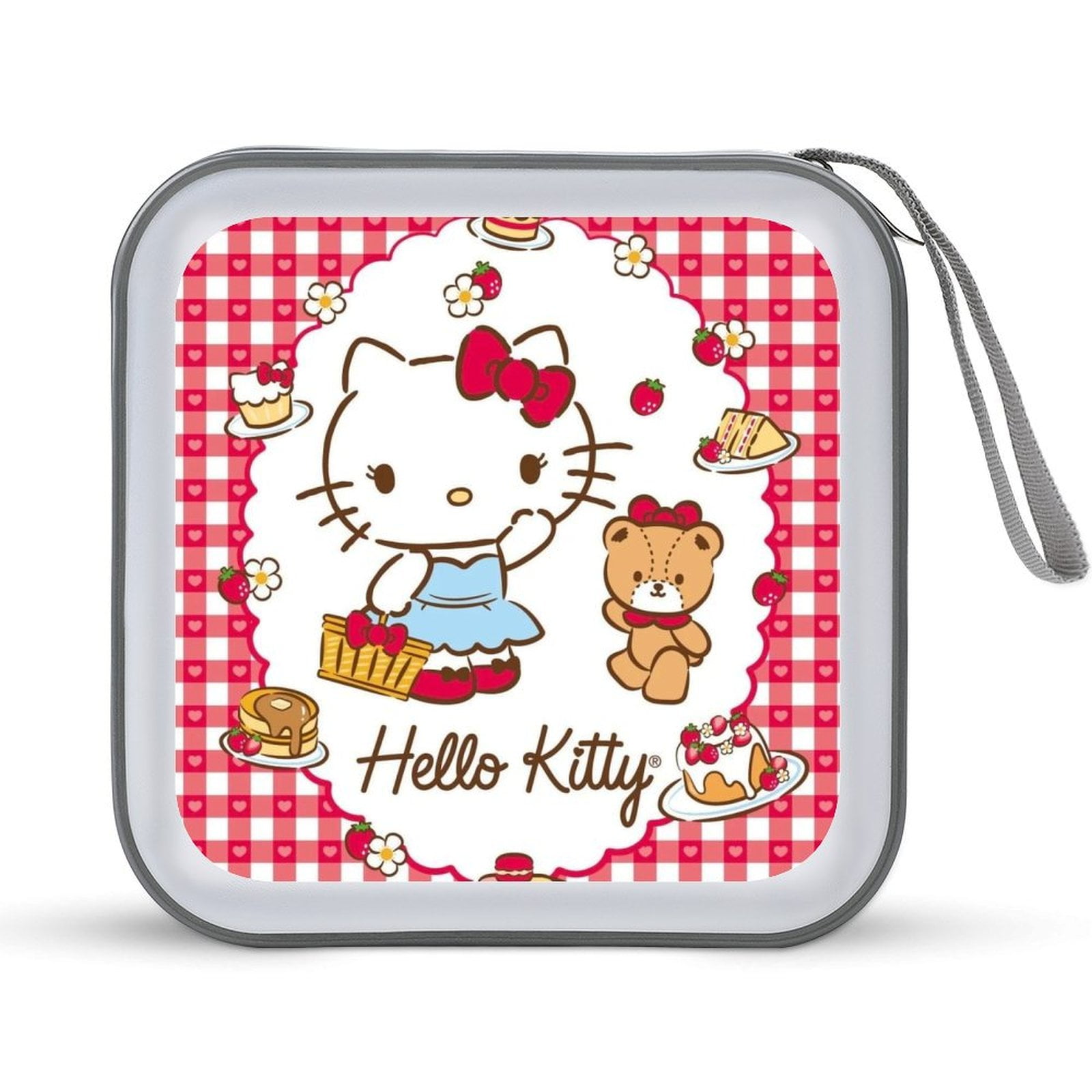 Melody Hello Kitty CD Case, 40 Capacity VCD/DVD Case Holders Wallet ...