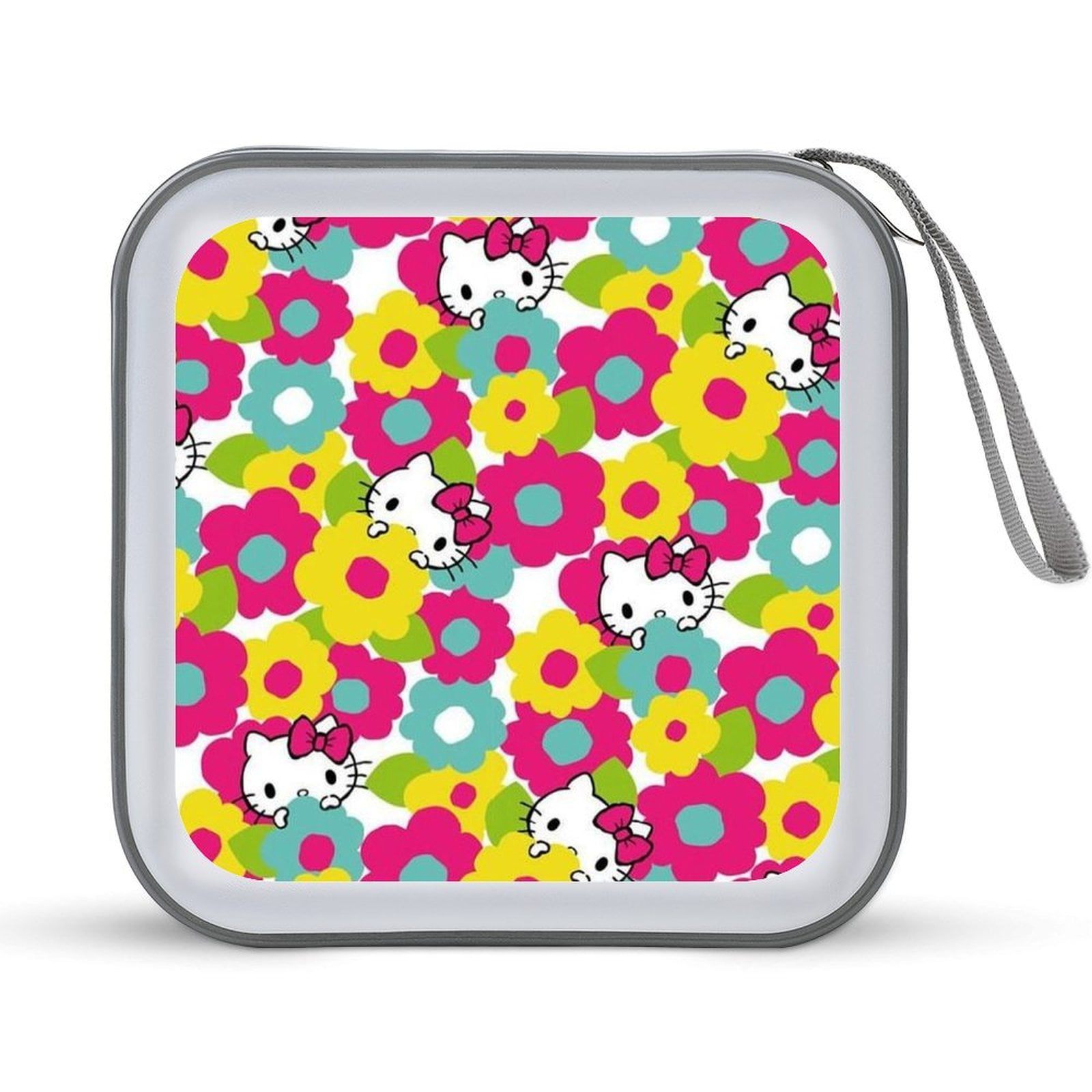 Melody Hello Kitty CD Case, 40 Capacity VCD/DVD Case Holders Wallet ...
