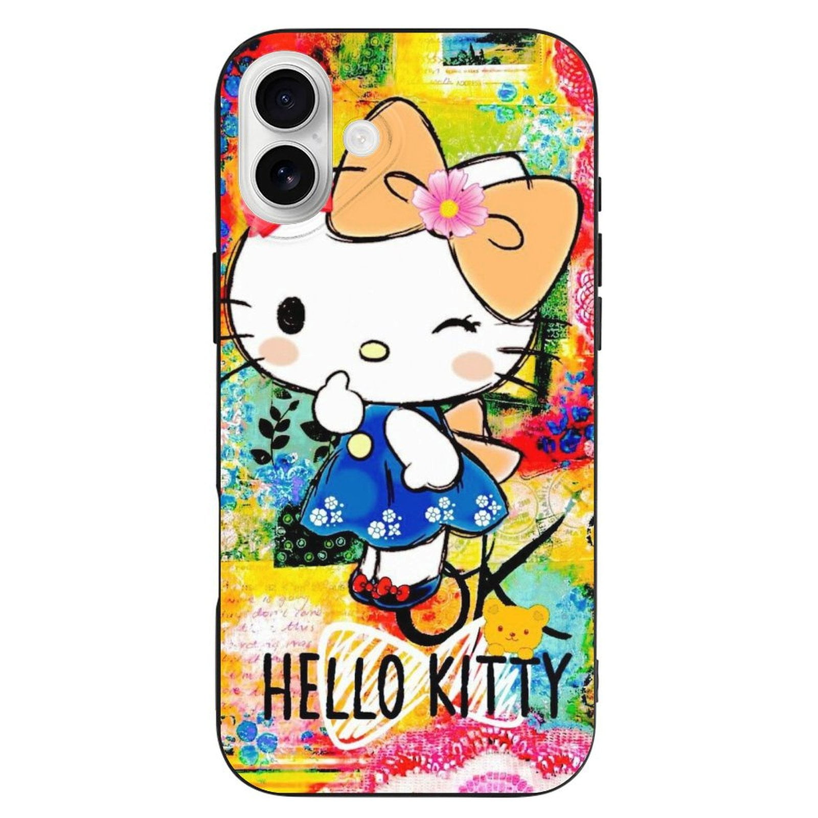 Melody Hello Kitty Compatible with iPhone 16 Plus Case Full Covered ...