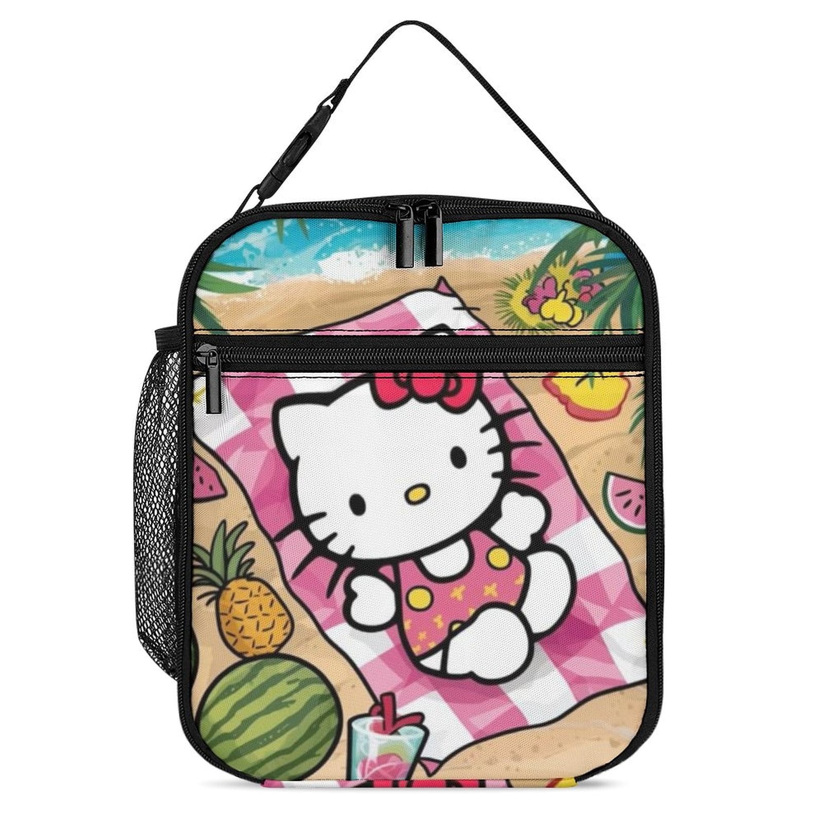 Melody Hello Kitty Insulated Lunch Boxes for Women Man, Portable ...