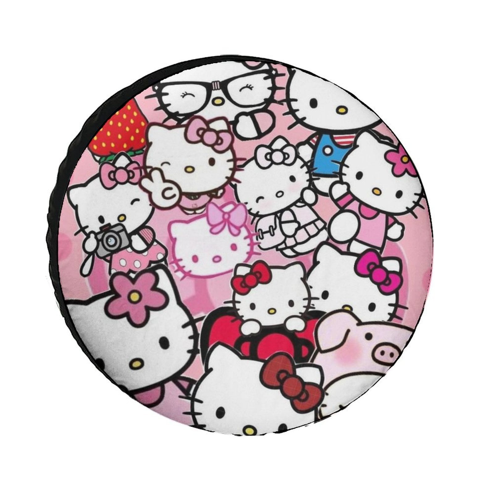 Melody Hello Kitty Waterproof Oxford Tire Covers, Spare Wheel ...