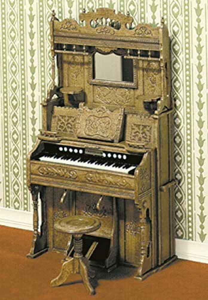 Melody Jane Chrysnbon Dollhouse Parlor Pump Organ Model Furniture Kit F ...