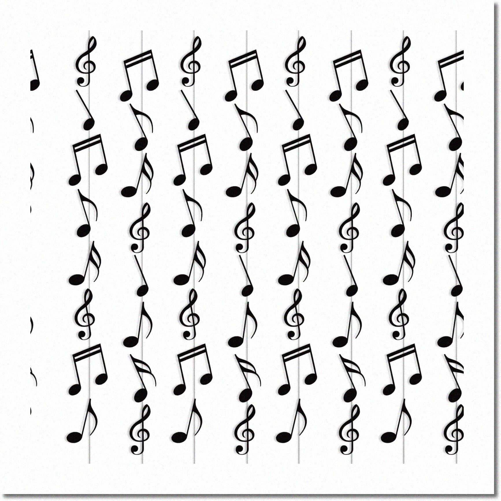 Melody Magic: 12 PCS Musical Note Banners & Swirls - Party Decorations ...