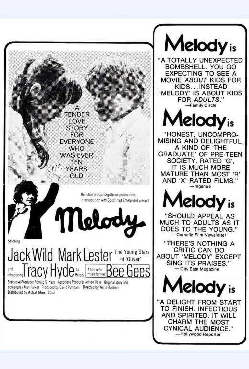 Melody POSTER (27x40) (1971) - Walmart.com