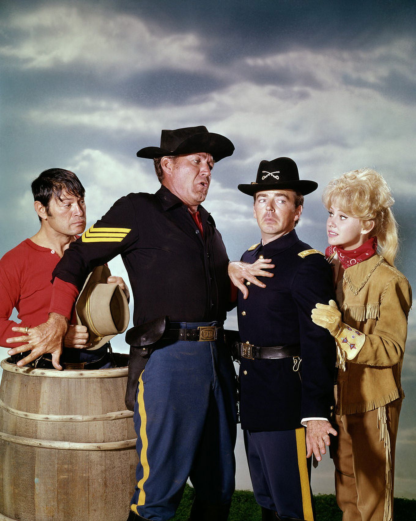 Melody Patterson Ken Berry Larry Storch Forrest Tucker F Troop 24X36 ...