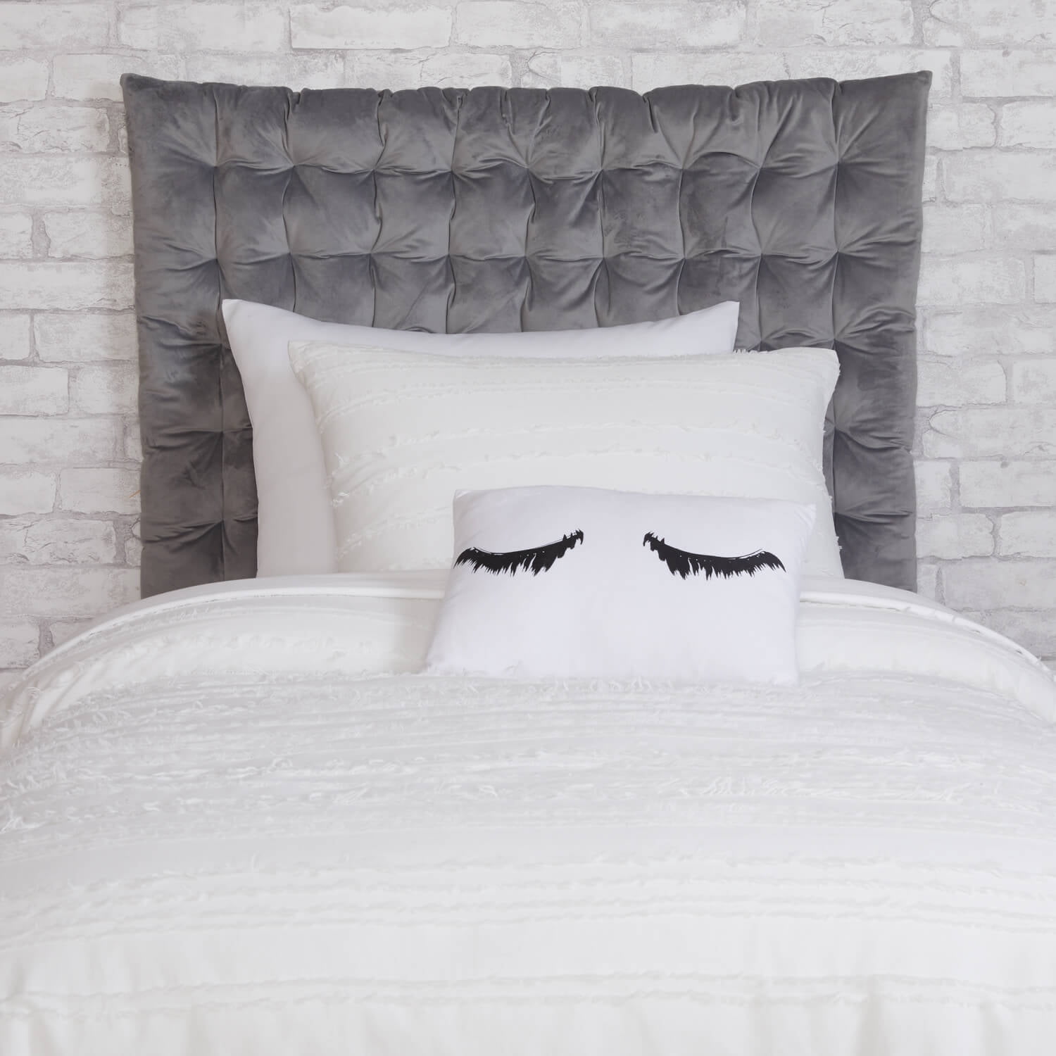 Melody Tufted Cushioned Headboard - Walmart.com