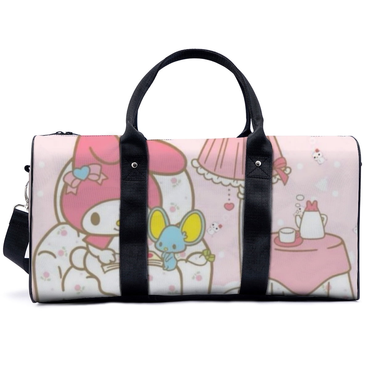 My Melody cuteCartoon Travel Luggage Bag with Shoulder Strap Tote ...