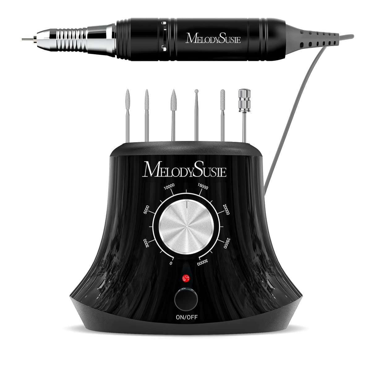 MelodySusie 30000 RPM Professional Nail Drill Scarlet, SC320I Portable ...