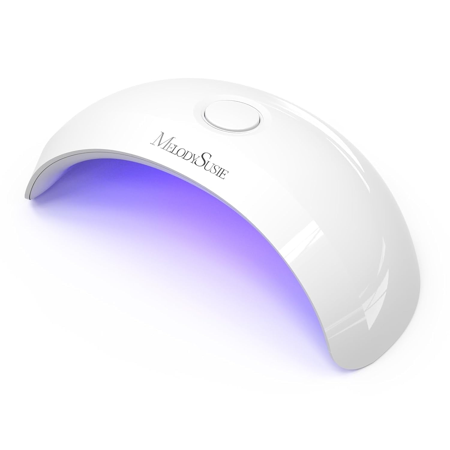 Melodysusie Starter-Friendly Mini LED UV Nail Lamp with 2 Timers ...