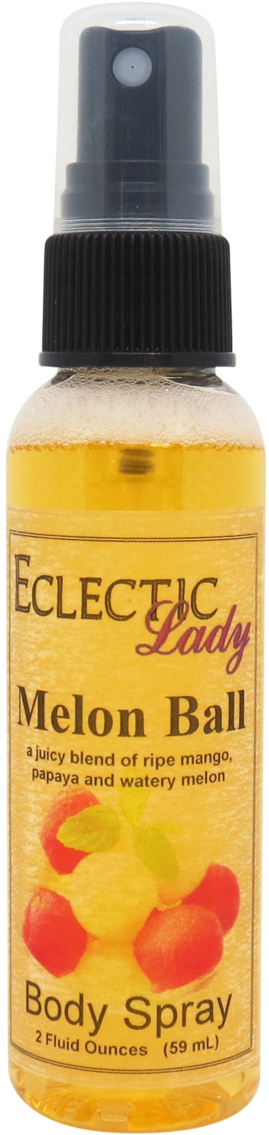 Melon Ball Body Spray, Eclectic Lady, Hydrating Mist, Unisex, 2 oz ...
