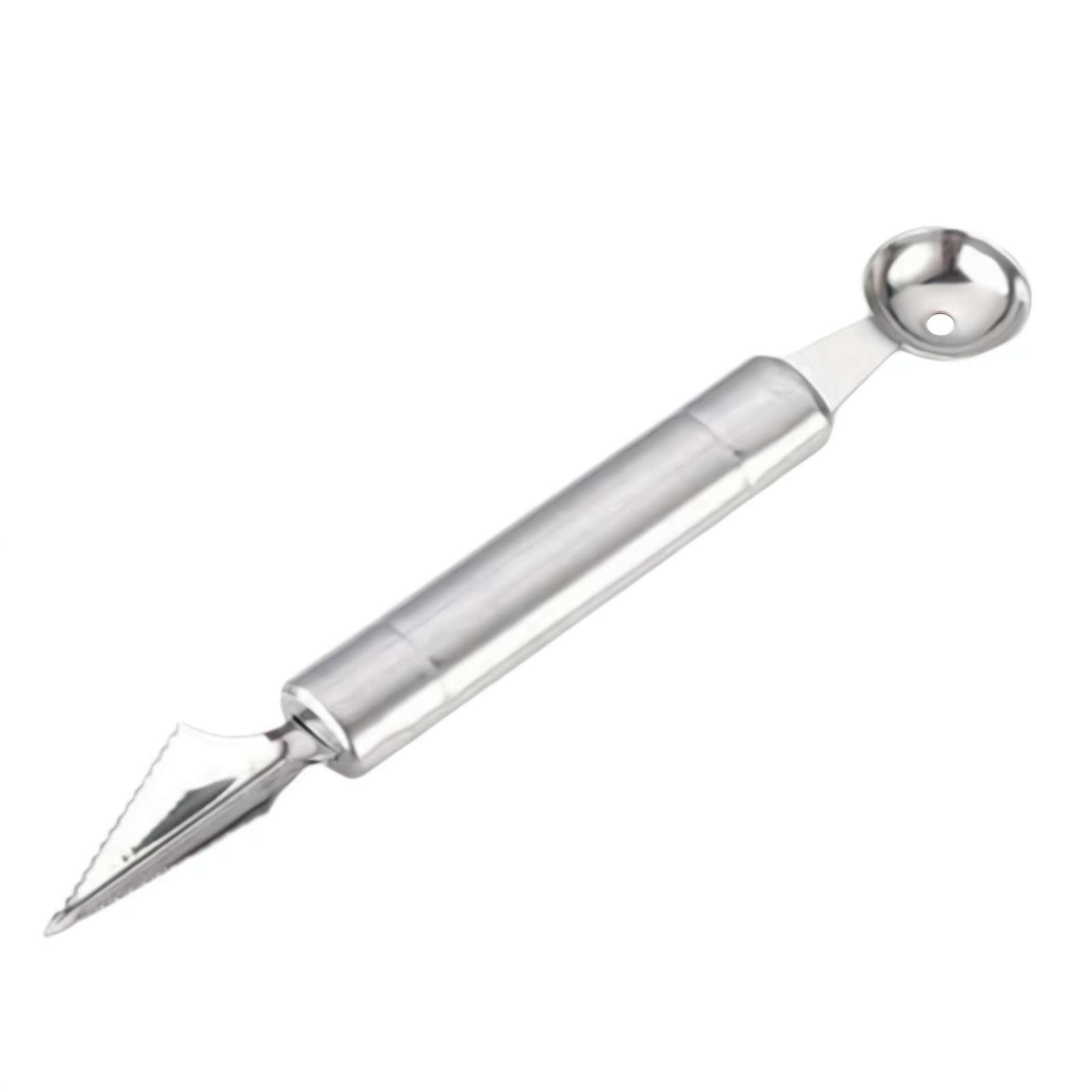 Melon Baller Scoop,Stainless Steel Double-Headed Fruit Baller Spoon and ...