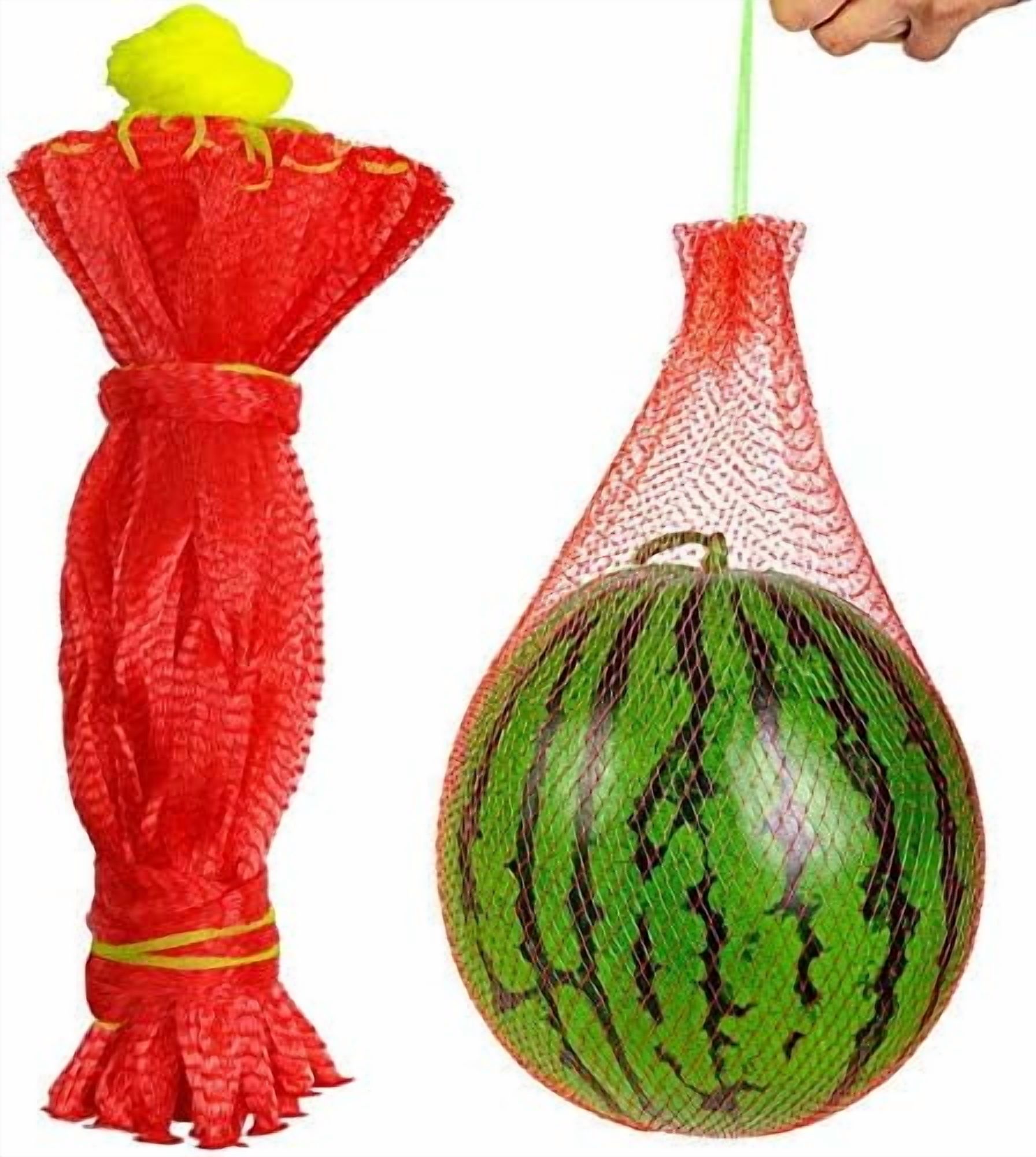 Melon Hammock Watermelon Nets, 18inch 50pcs Heavy Duty Watermelon Net ...