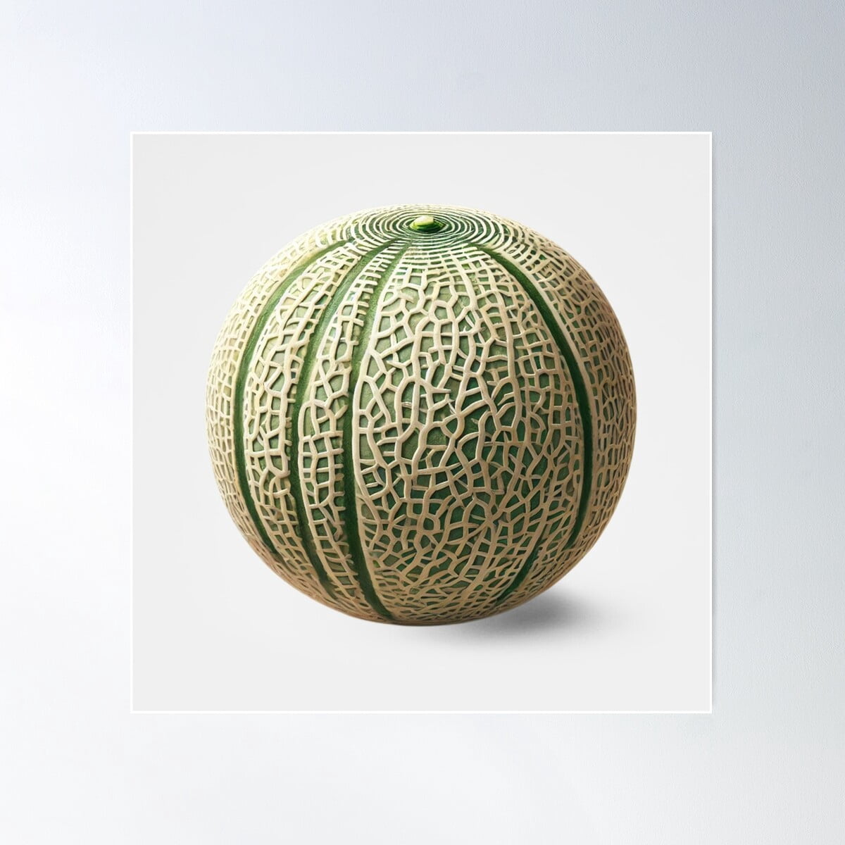 Melon Poster Wall Art, Modern Wall Decor For Living Room Bedroom, 30x30 ...