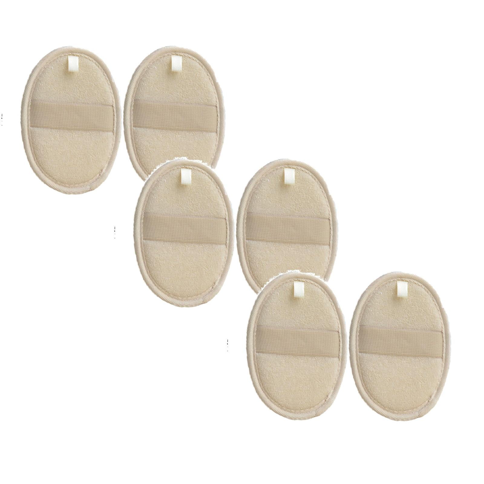 Melotizhi 6 Pack Loofah Back Scrubber Natural Sponge Skin Exfoliating ...