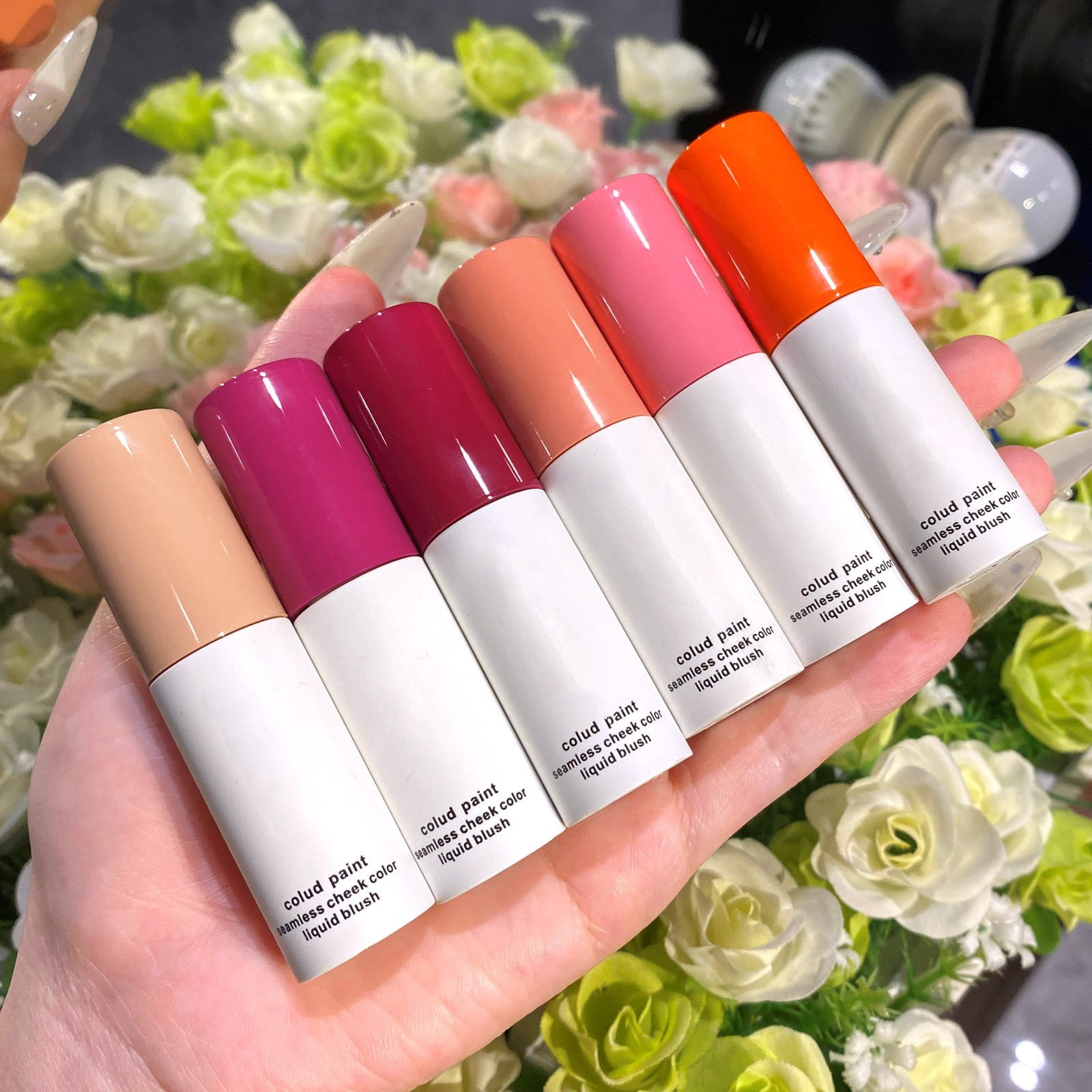 Melotizhi Cream Blush Liquid Blush Lips Liquid Multifunctional Palette ...