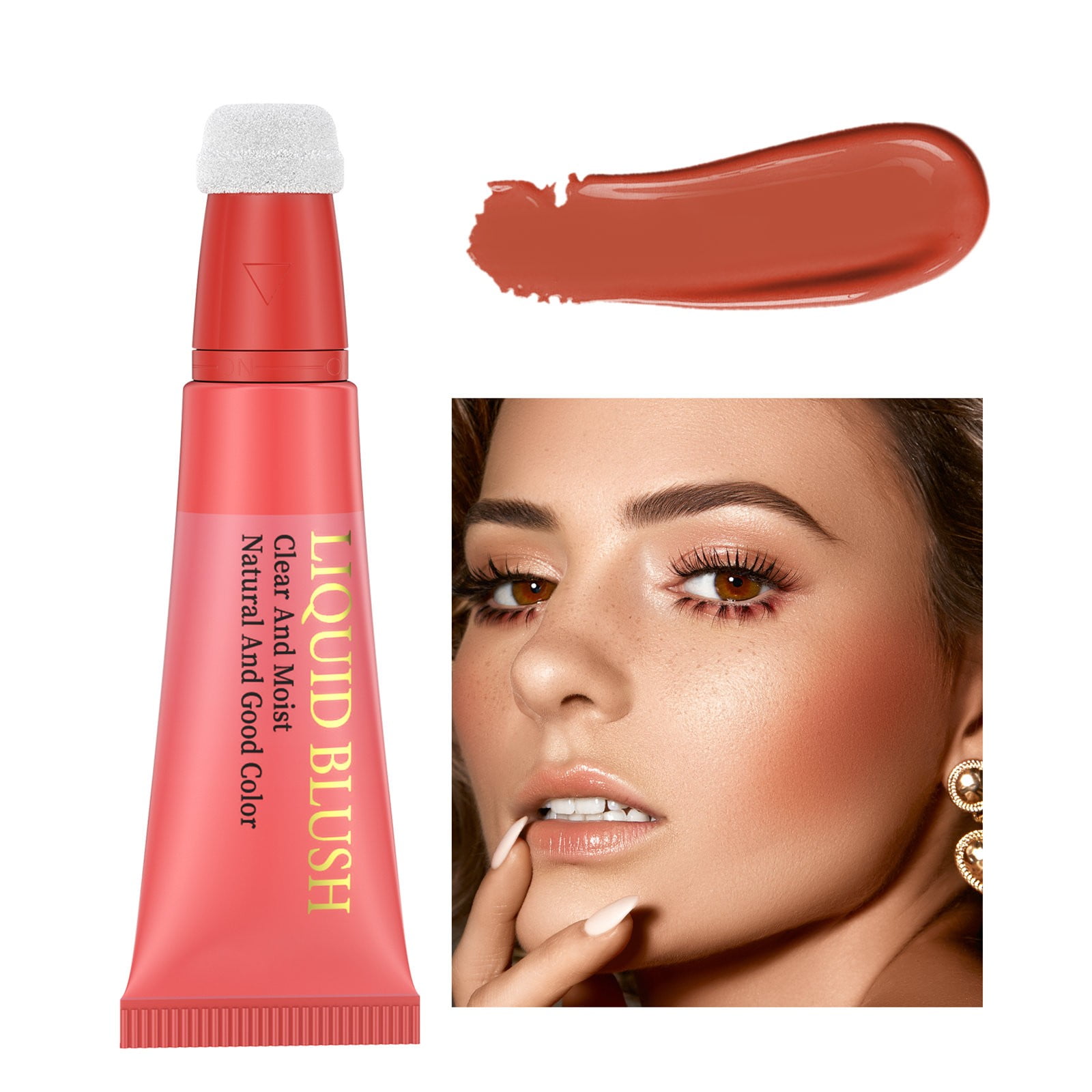 Melotizhi Cream Blush Liquid Blush Palette for Cheeks Lips Liquid ...