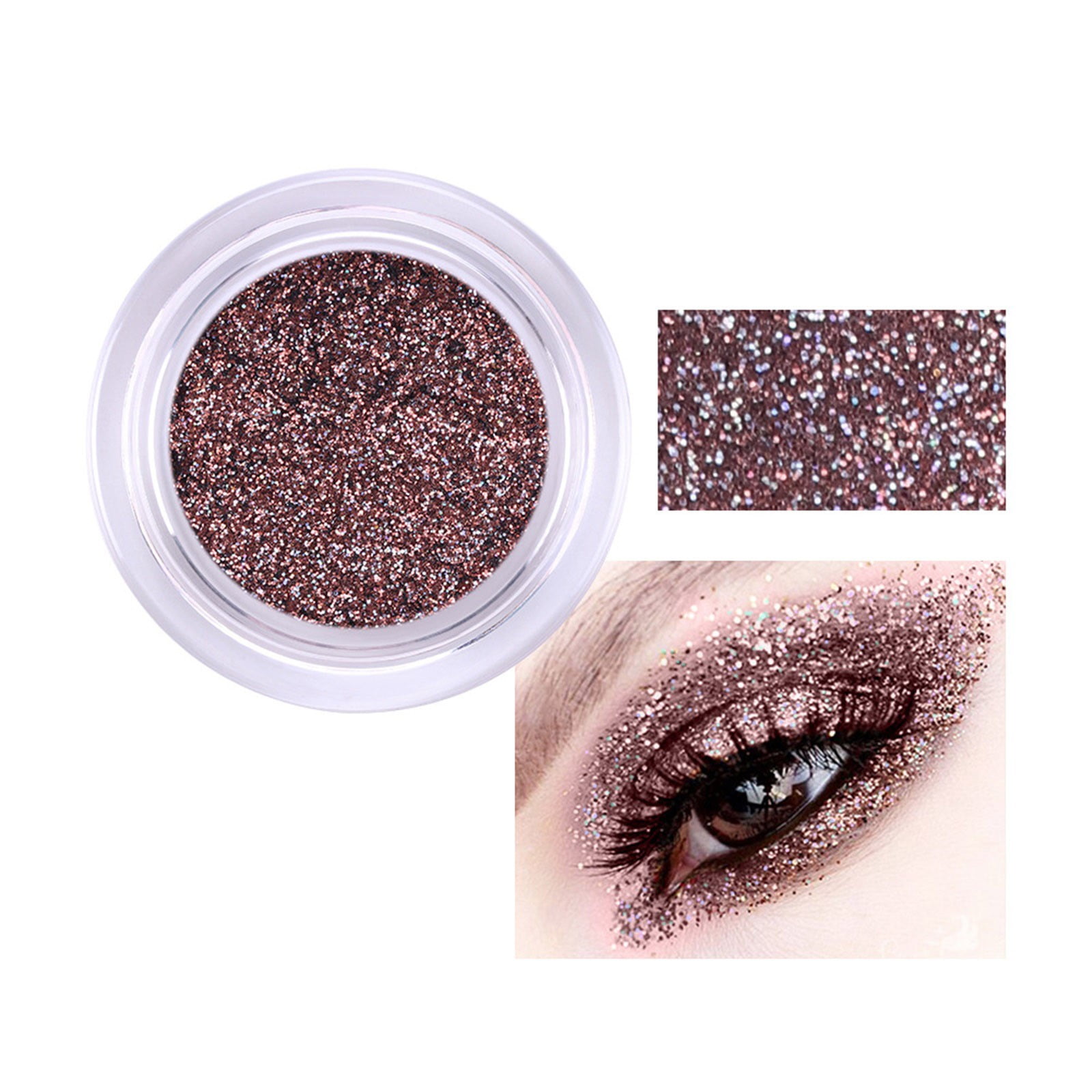 Melotizhi Mermaid Eyeshadow Glitter Colorful Jin Cong Eyeshadow Highlight Cream Face Highlight ...