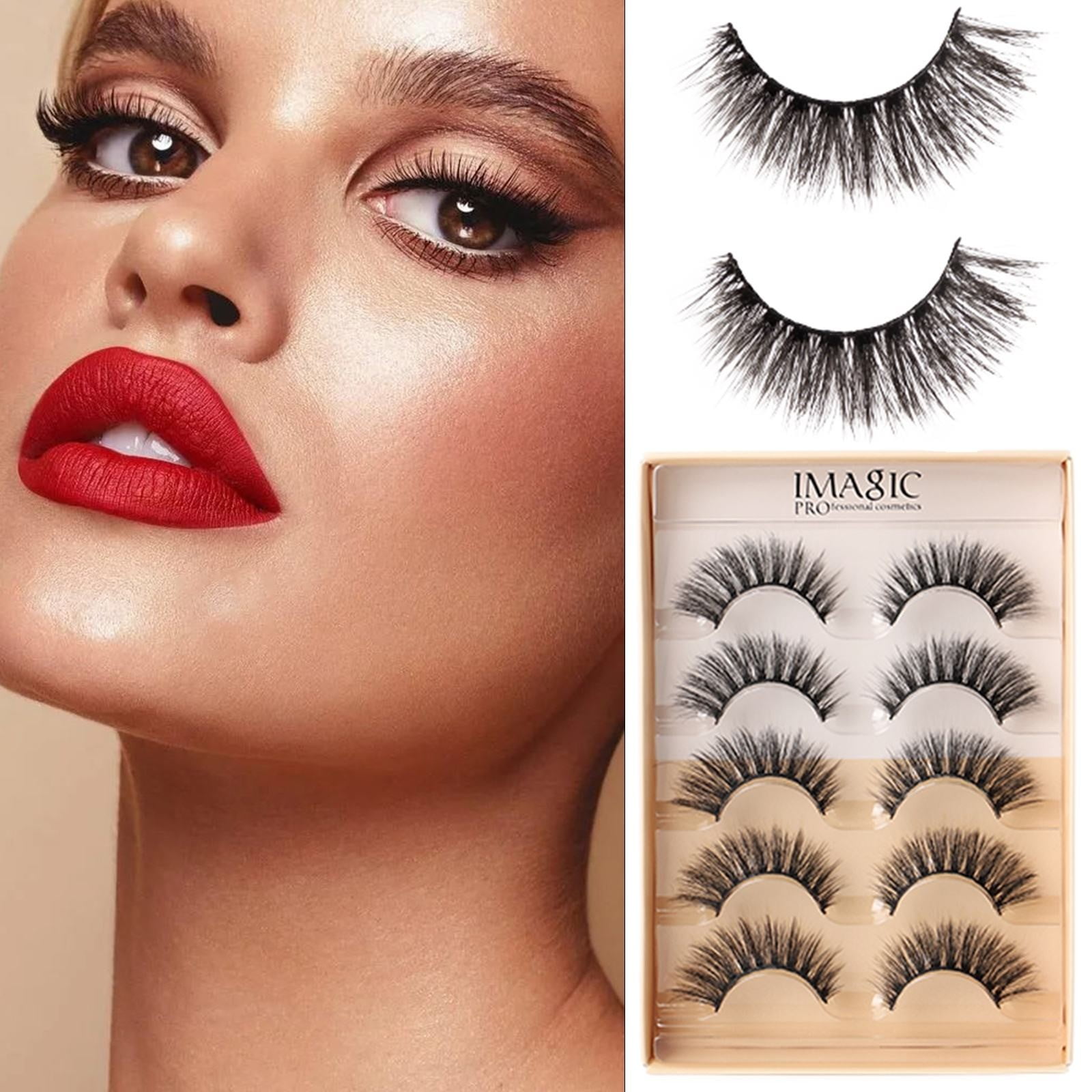 Melotizhi Self Adhesive Eyelashes No Glue Needed False Eyelashes ...