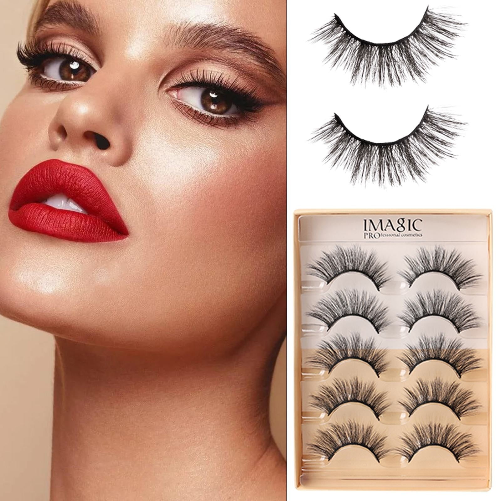 Melotizhi Self Adhesive Eyelashes No Glue Needed False Eyelashes ...