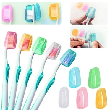 8 Pack Toothbrush Case Holders Travel Cover New Tube Plastic Box ...
