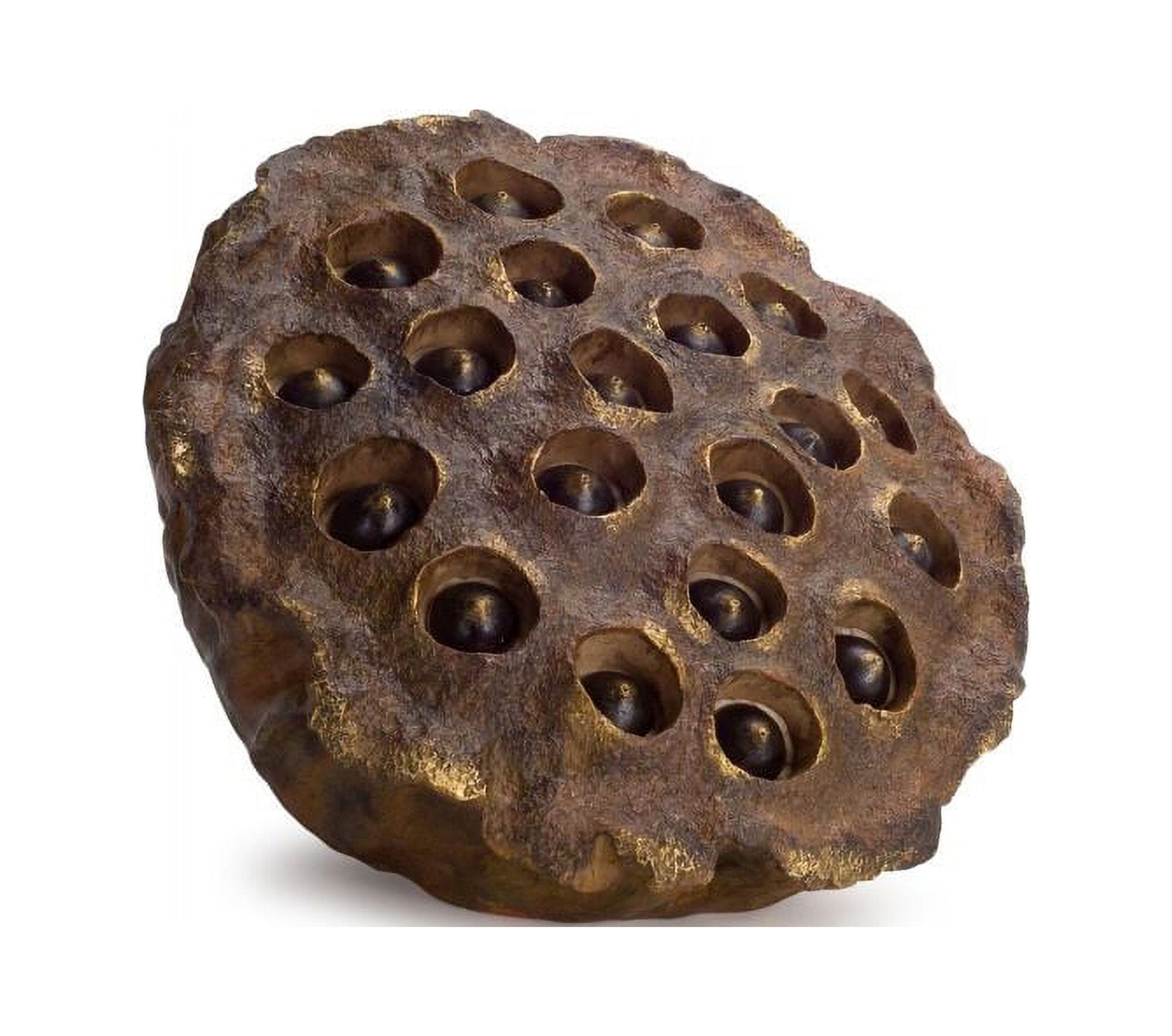 Melrose 11.5” Brown Decorative Lotus Flower Inspired Seed Pods Wall or ...