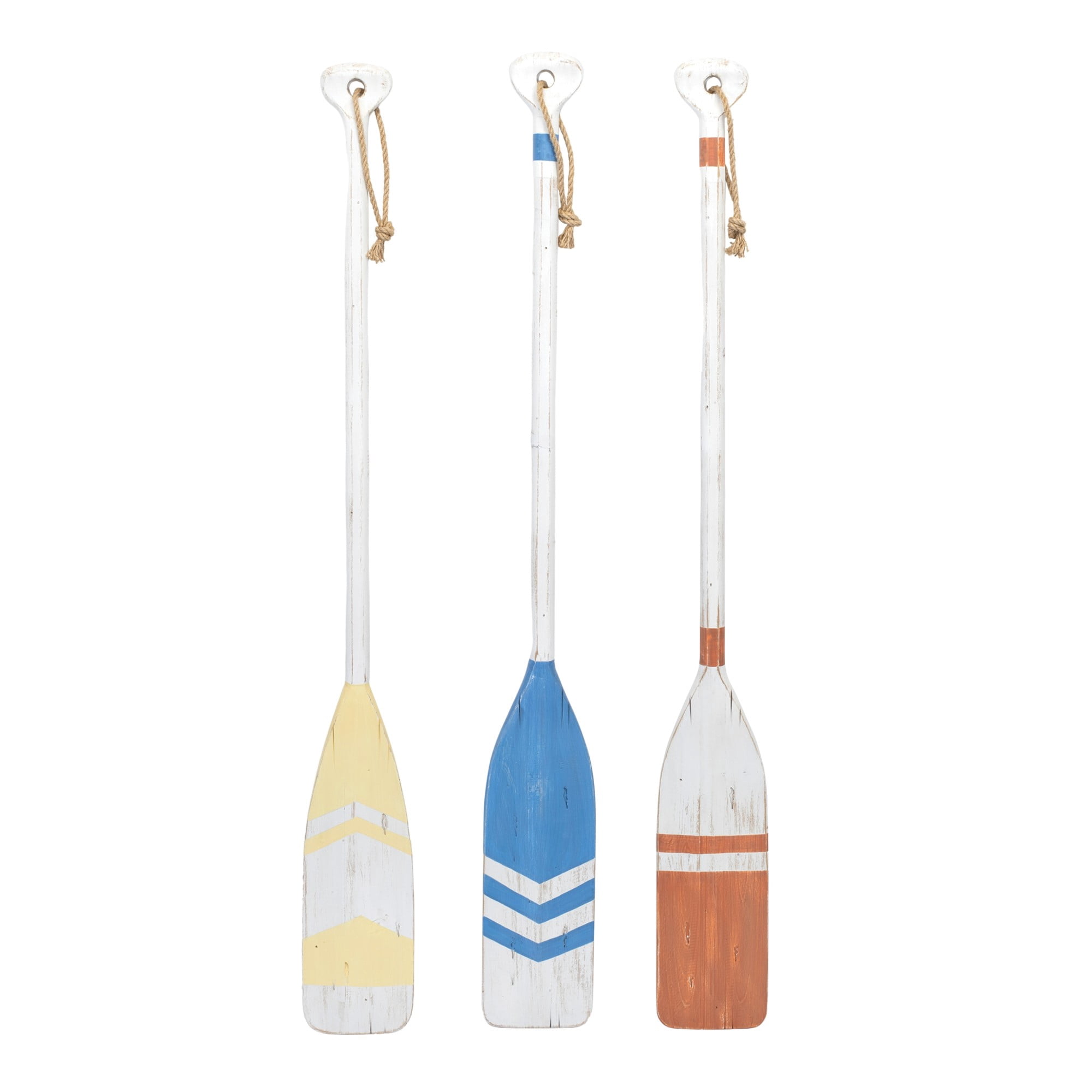 Melrose Fir Wood Oar Wall Decorations - 41.75" - Set of 3 - Walmart.com