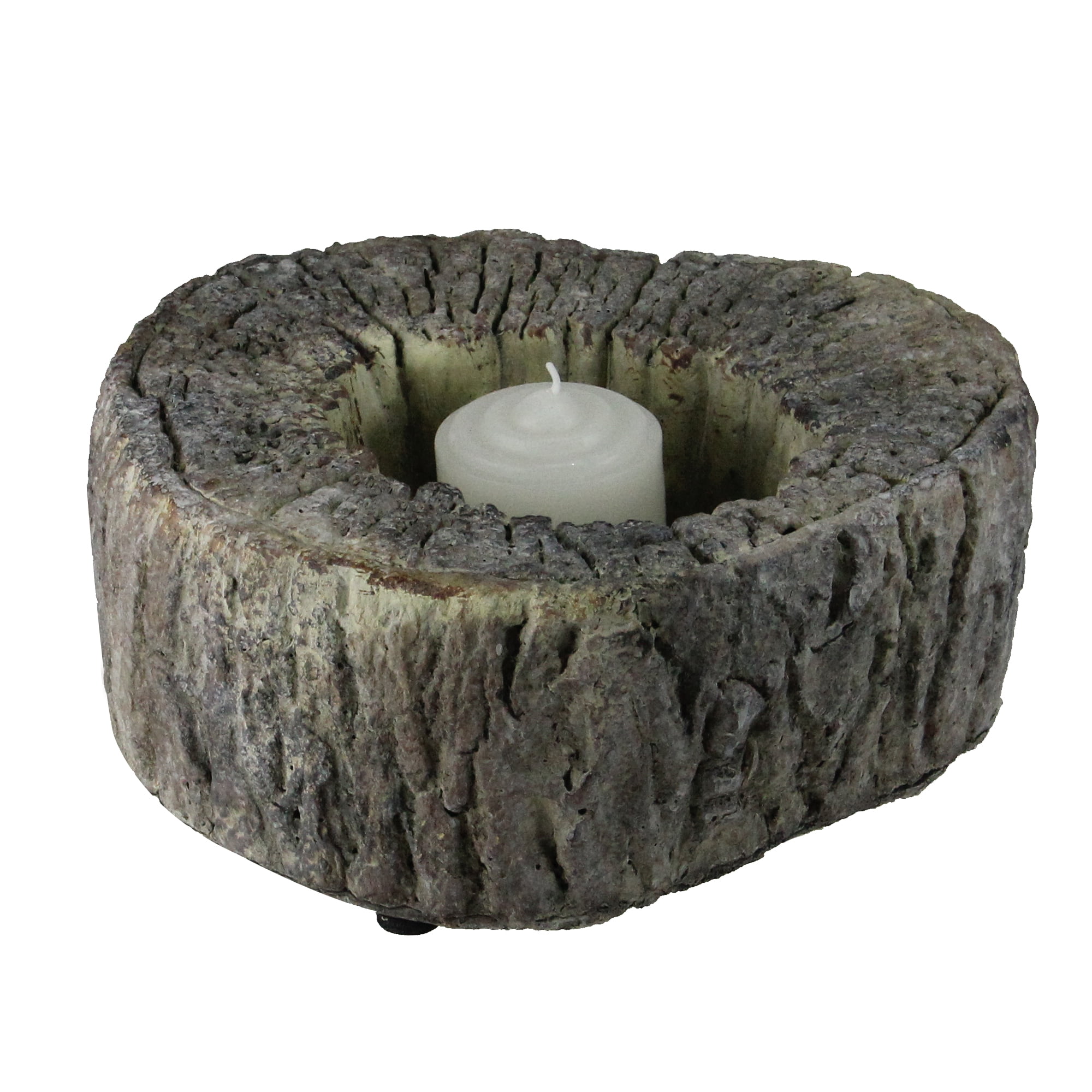 Melrose 6.75" Eye-Catching Textured and Rustic Woodland Tree Trunk ...
