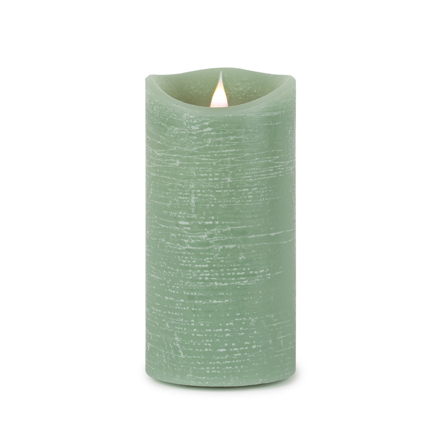Melrose 7" Green LED Lighted Flameless Candle with Remote - Walmart.com
