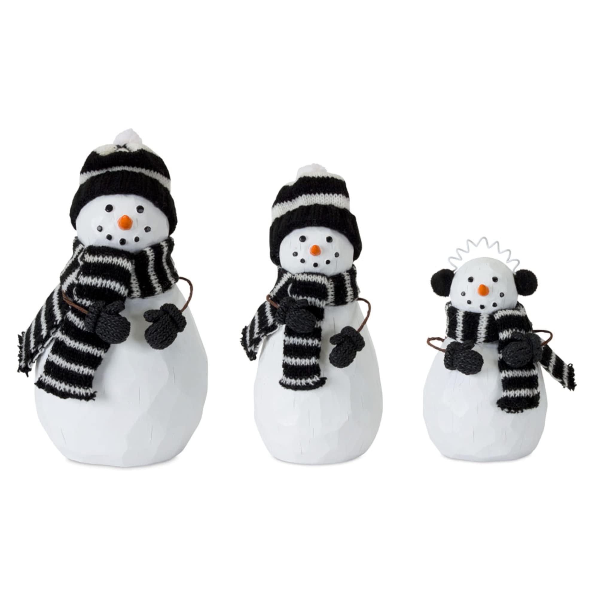 Melrose 81555 Resin Snowman Family Tabletop, Set of 3 - Walmart ...