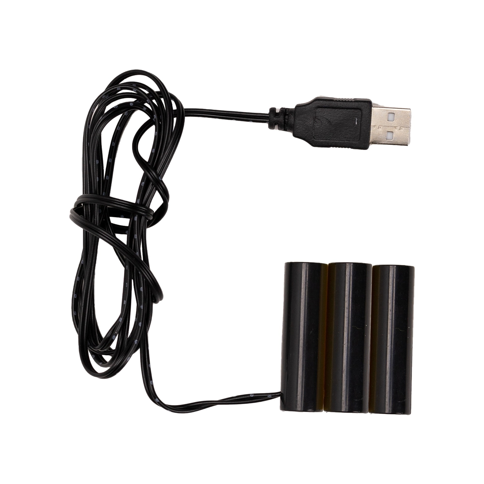 Melrose Battery Replacement Power Packs with USB Connector - Black - 58 ...