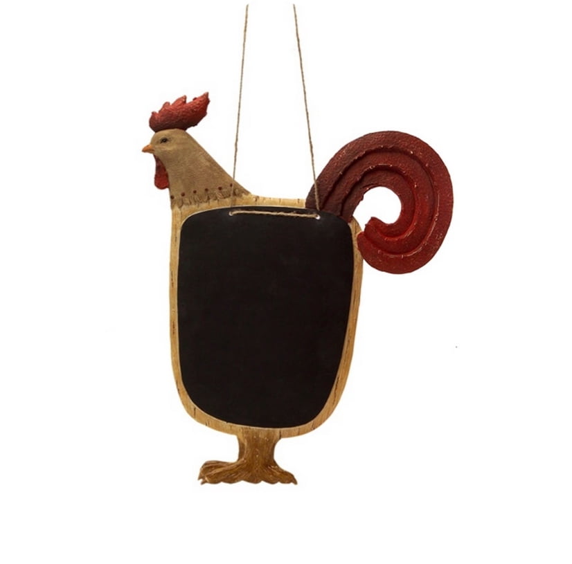 Melrose Country Rustic Brown and Red Proud Rooster Hanging with ...