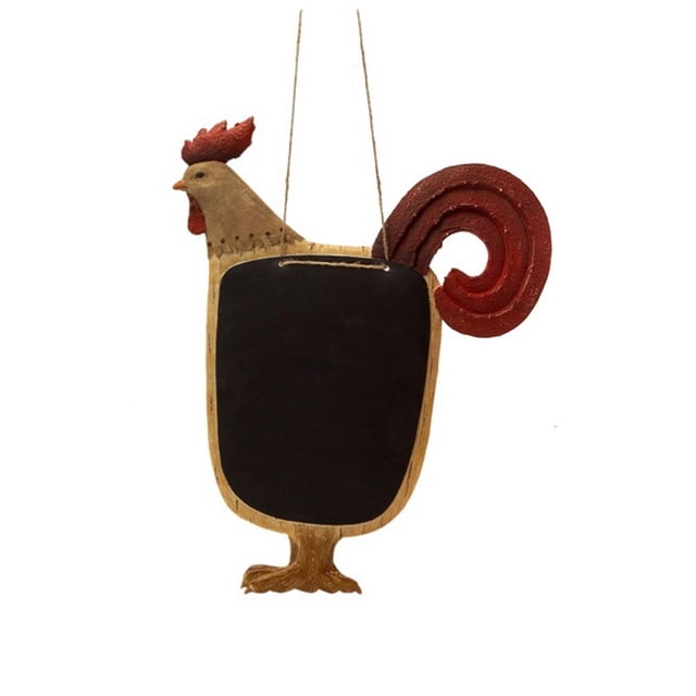 Melrose Country Rustic Brown and Red Proud Rooster Hanging with ...
