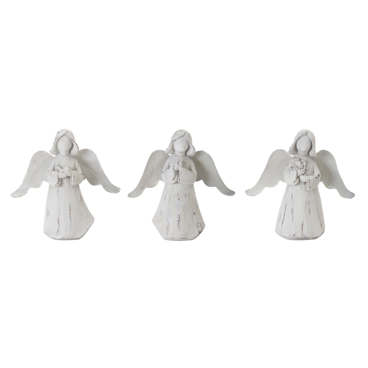 Melrose Home Decorative Angel (Set of 6) 6.25"H Resin - Walmart.com