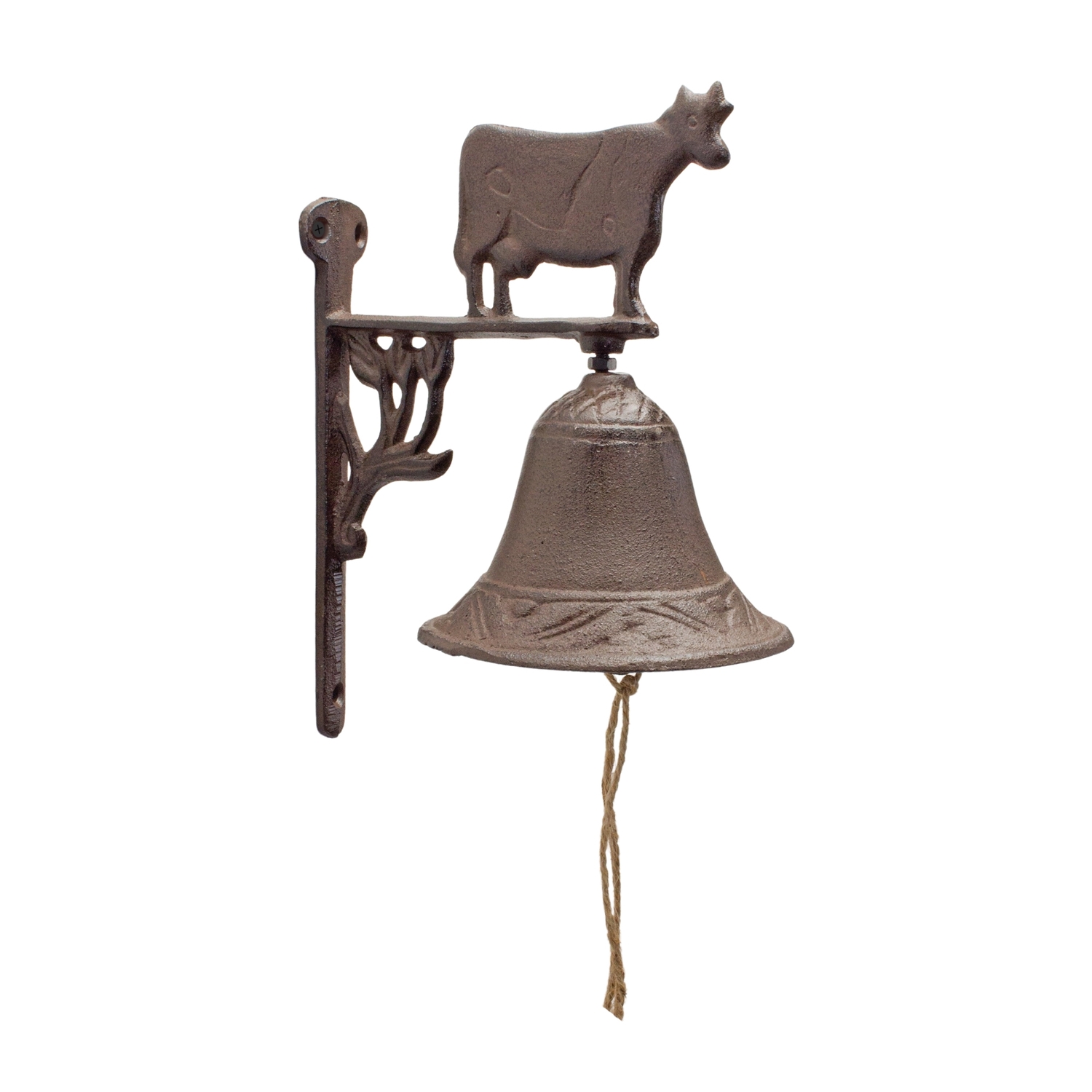 Melrose International Cast Iron Cow Bell 9"H - Walmart.com