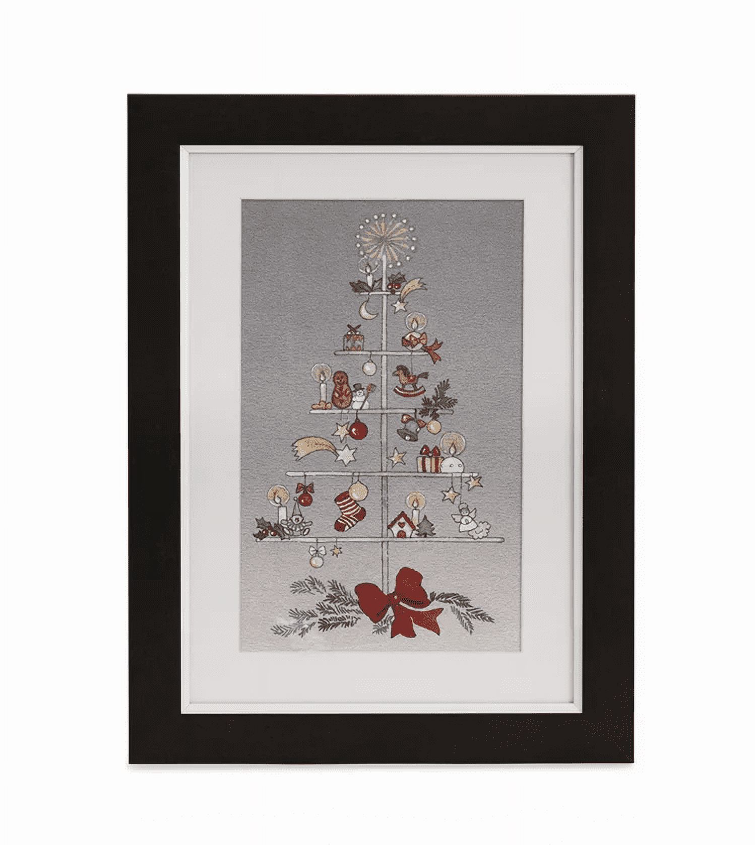 Melrose International DS 16 x 11.5 in. Plastic & MDF Gift Tree Print ...