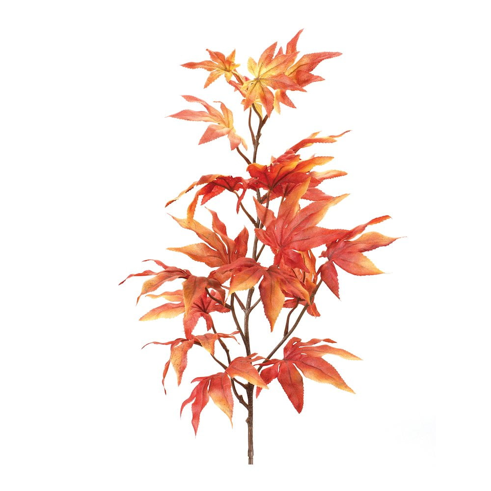 Melrose International LLC Fall Leaf Spray (Set of 6) 29.5"H Polyester ...