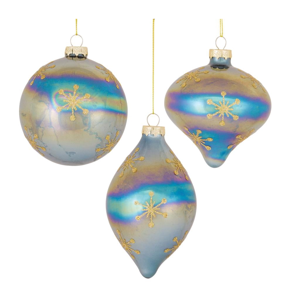 Melrose International LLC Ornament (Set of 6) 4".75"H, 4.75"H, 6"H ...