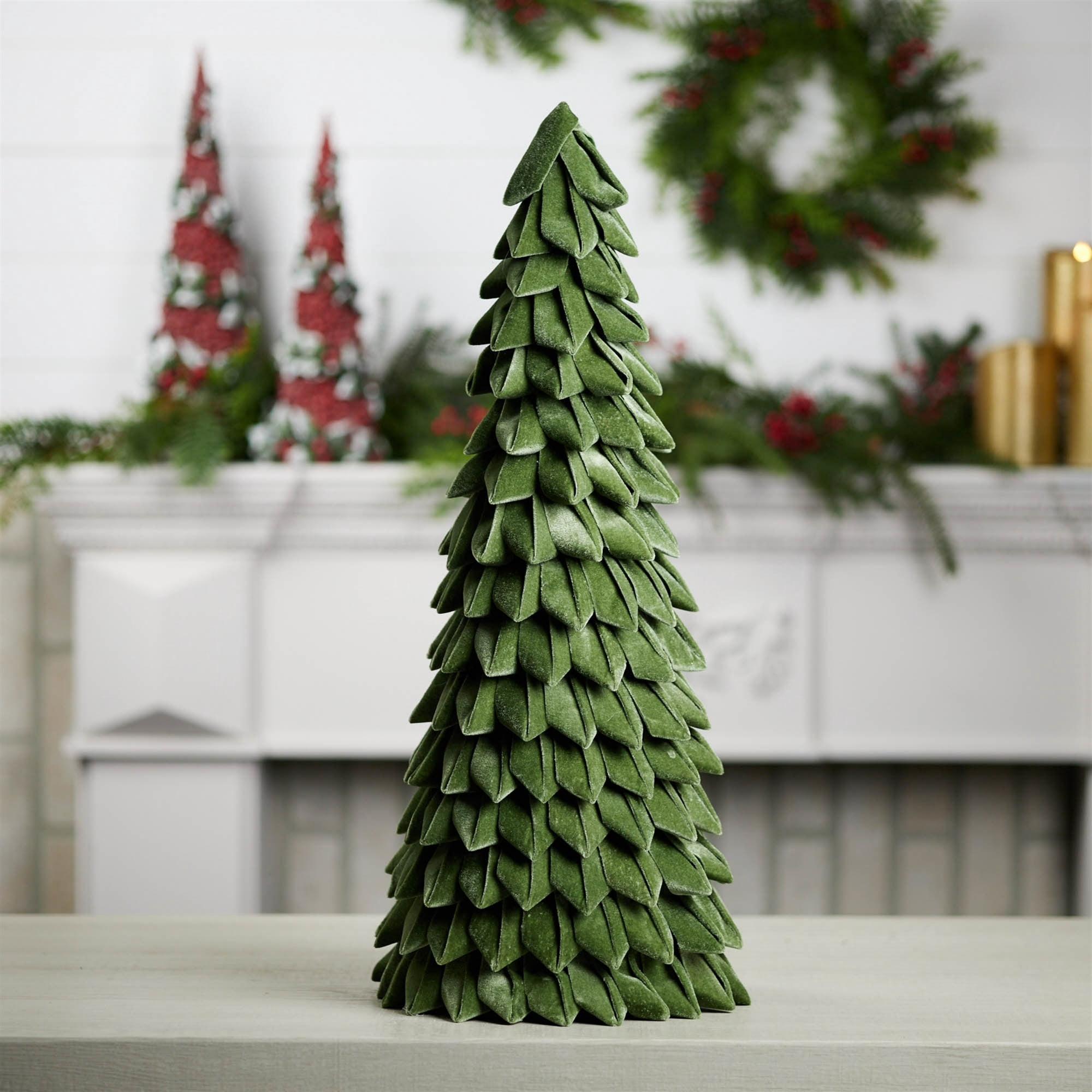 Melrose Pine Christmas Tree Decoration - 25.75" - Green - Walmart.com