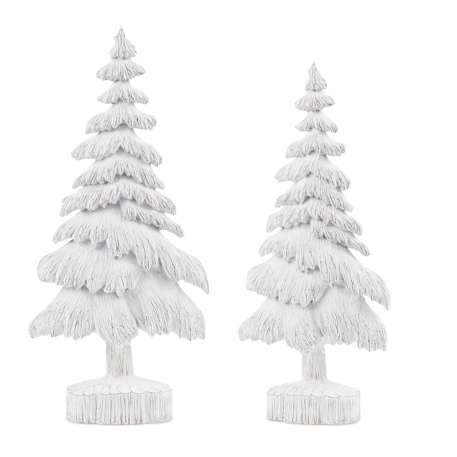 Melrose International Tree (Set of 2) 18.5"H, 22"H Resin - Walmart.com