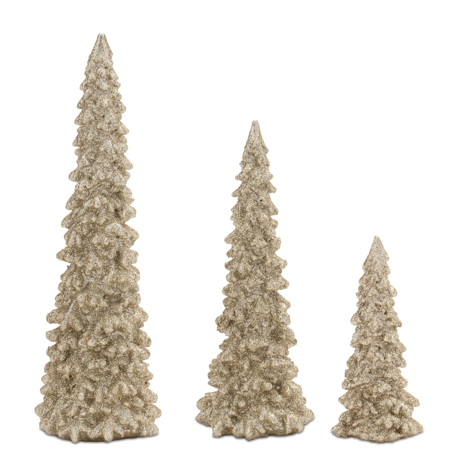 Melrose International Tree (Set of 3) 5"H, 8"H, 11"H Resin - Walmart.com